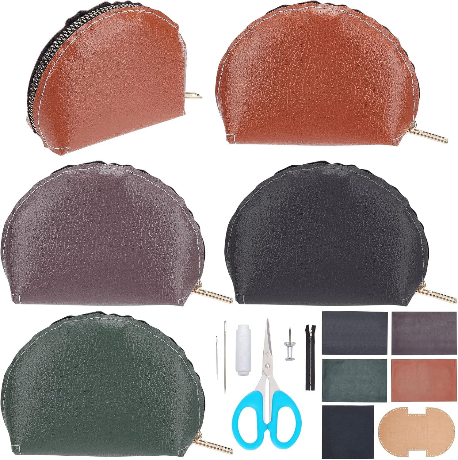 4 Set Coin Purse Making Kit Acrylic Template Leather Pattern Templates ...