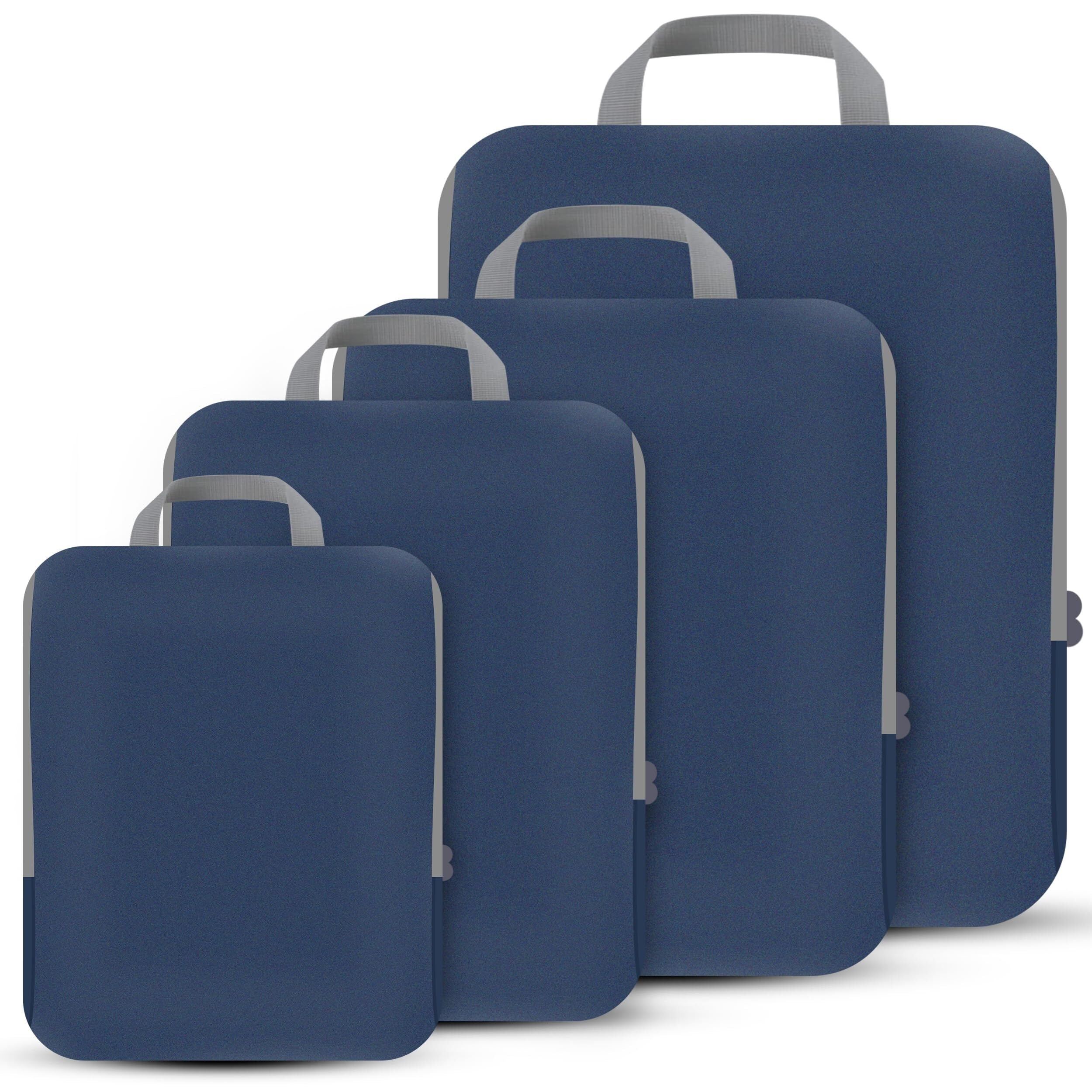 4 Set Compression Packing Cubes Travel - Travel Accessories Expandable ...