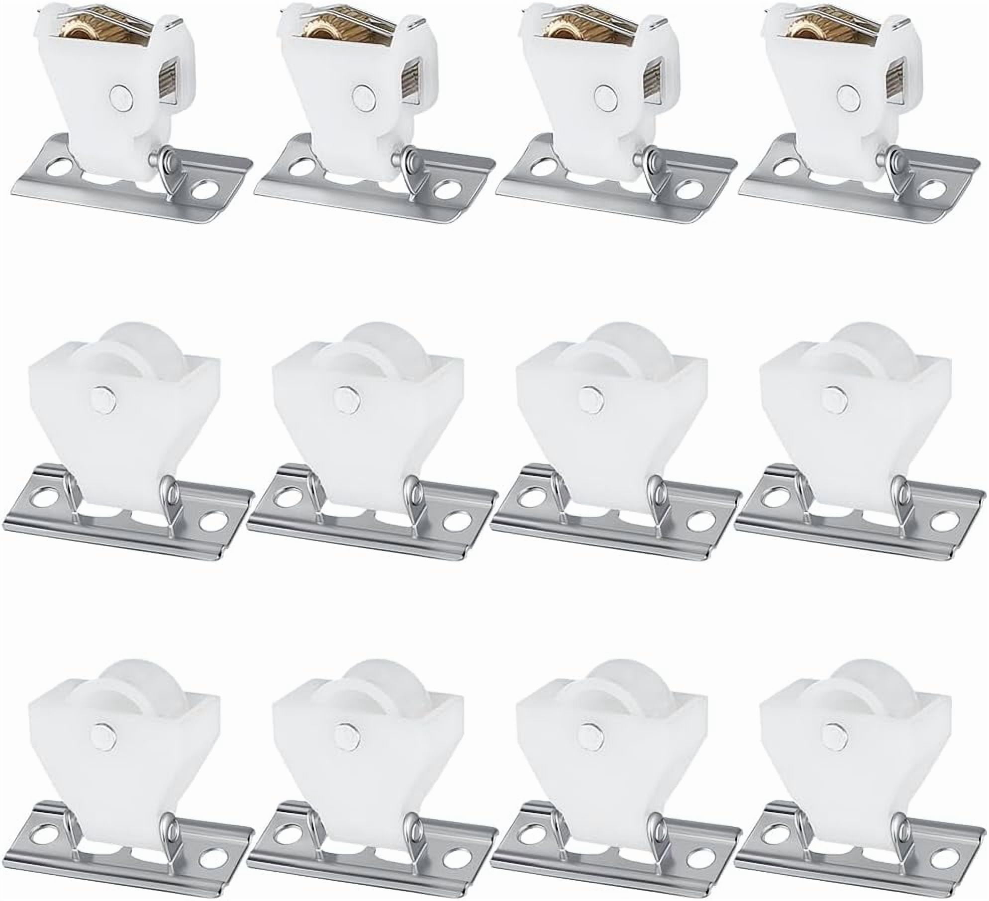 4 Set Cord Lock Mechanism 3 Line Idler Pulley Swivel Type Blinds Lock ...