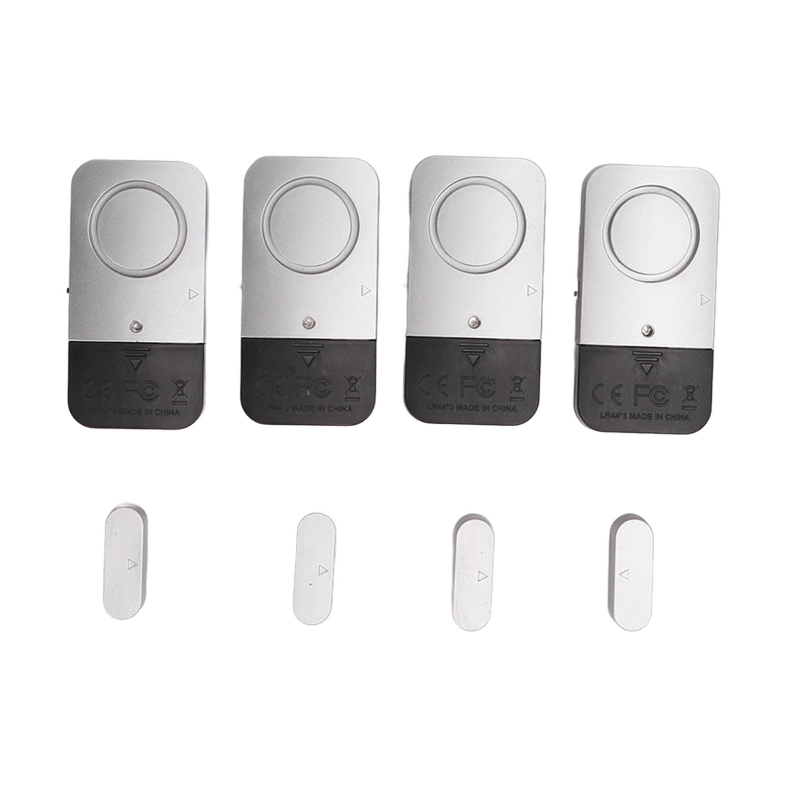 4 Set Door Window Alarm 120DB High Accuracy Safety Door Window Detector ...