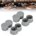 4 Set Double Chair Table Leg Caps Replacement Fit for Retro 50s 60s ...