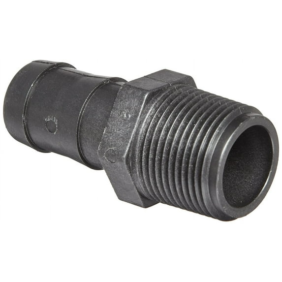 4 Set Model HB100 Product Polypropylene Hose Fitting, Adapter, 1" NPT ...