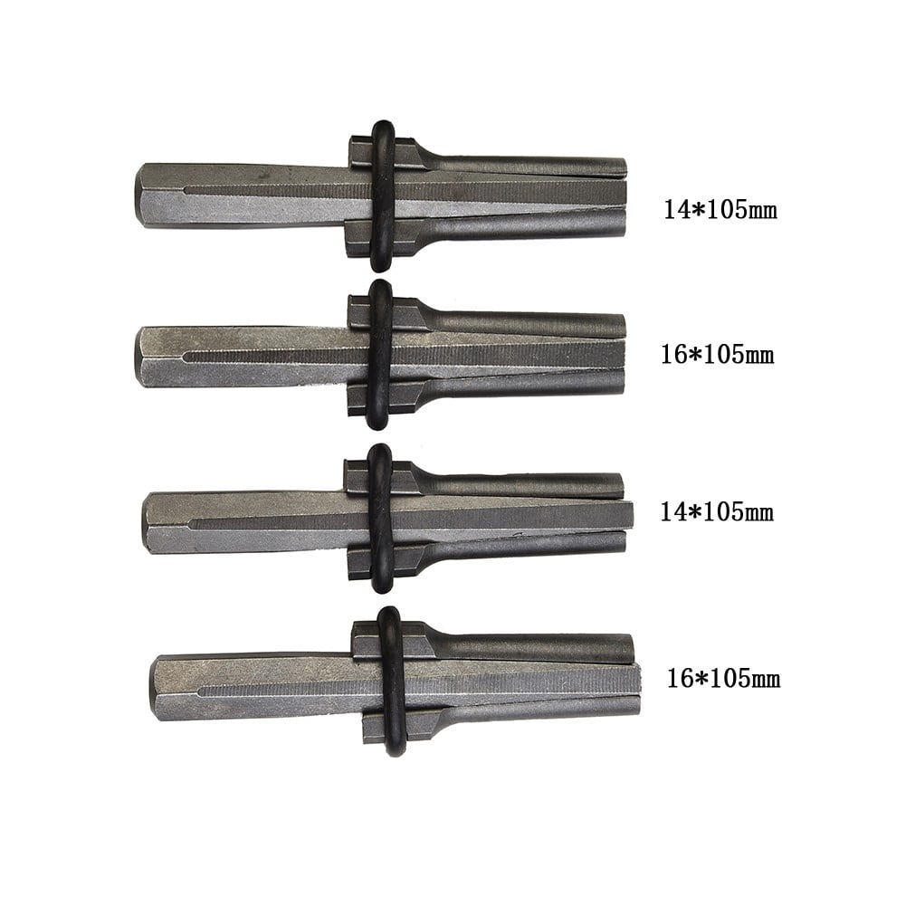 4 Set Plug Wedges Feather Shims Rock Stone Splitter Hand Tools 16mm ...