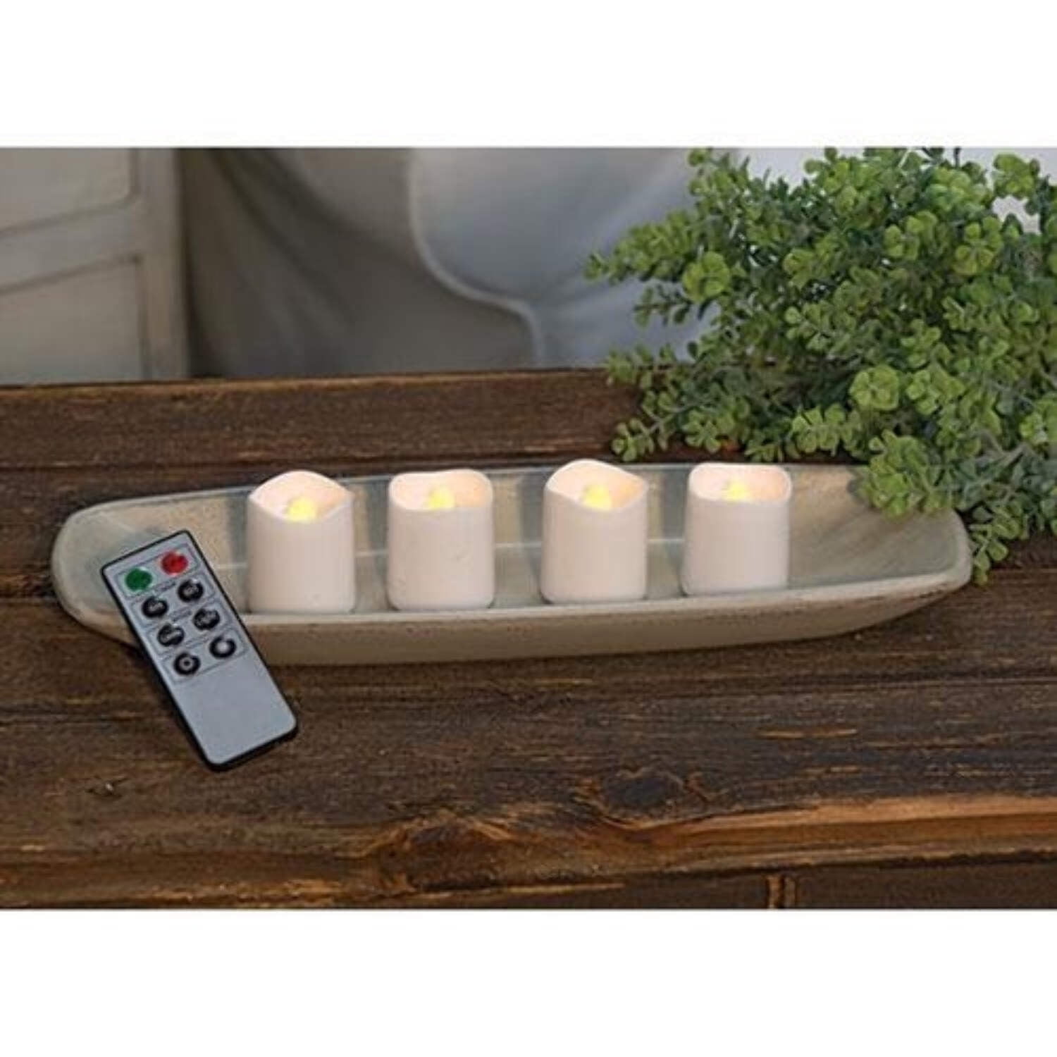 4/Set Remote Control LED Votives - Walmart.com