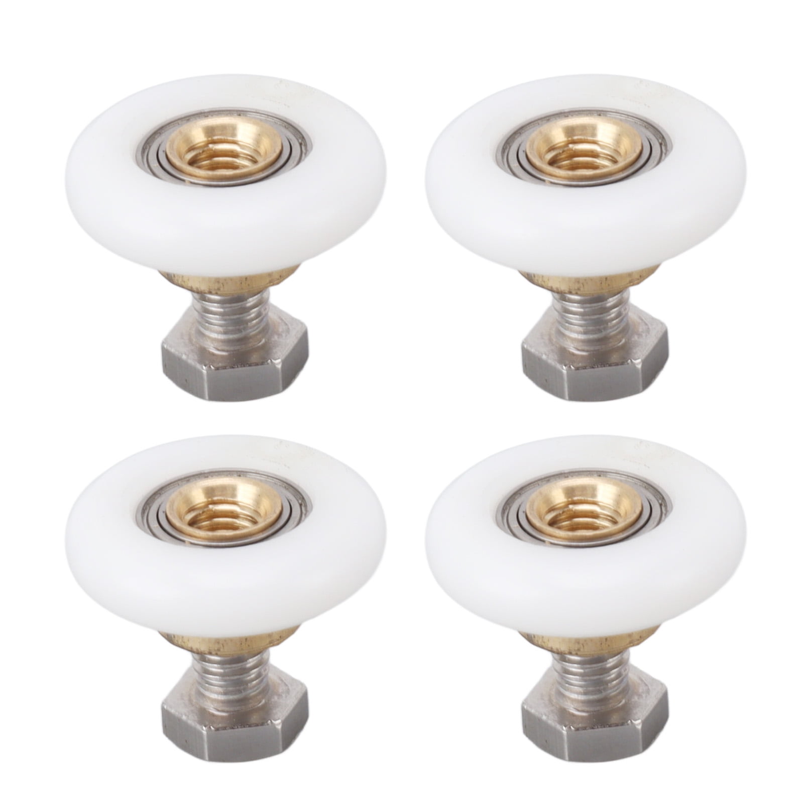 4 Set Shower Door Rollers Runners Wheels Bathroom Glass Door Rollers ...