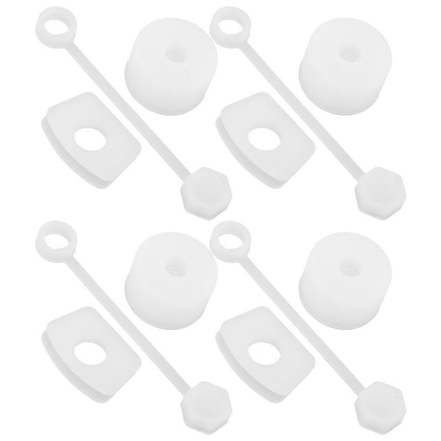 4 Set Silicone Spill Proof Stopper Set Tumbler Accessories Including ...