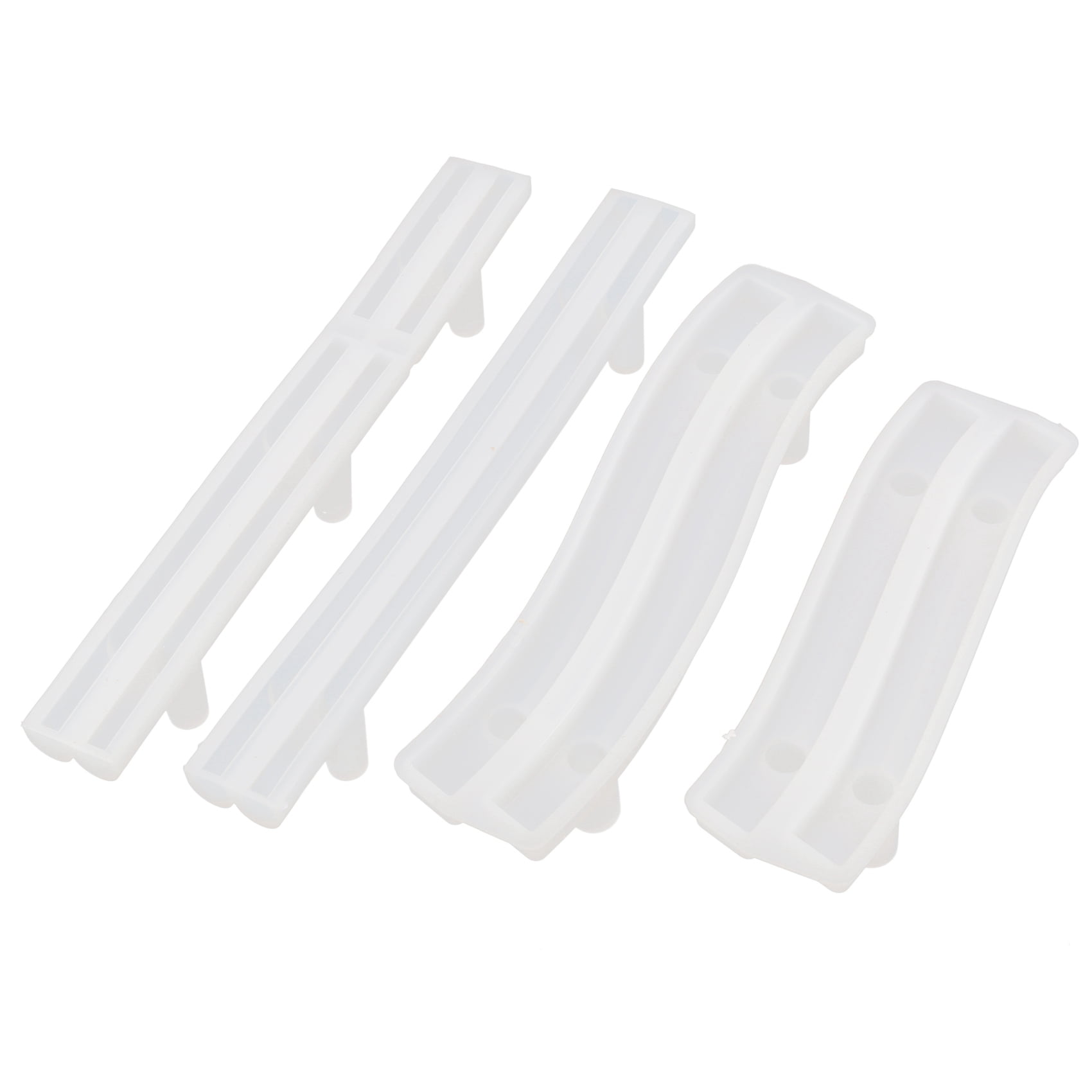 4 Set Tray Handle Resin Mold, Silicone Epoxy Casting Mold for DIY ...