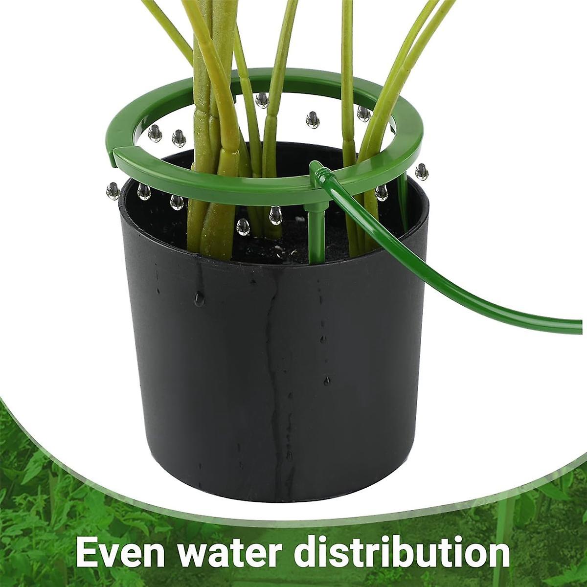 4 Set Water Ring 5In W 3 Leg Support Drip Emitter Drip Ring with Built ...