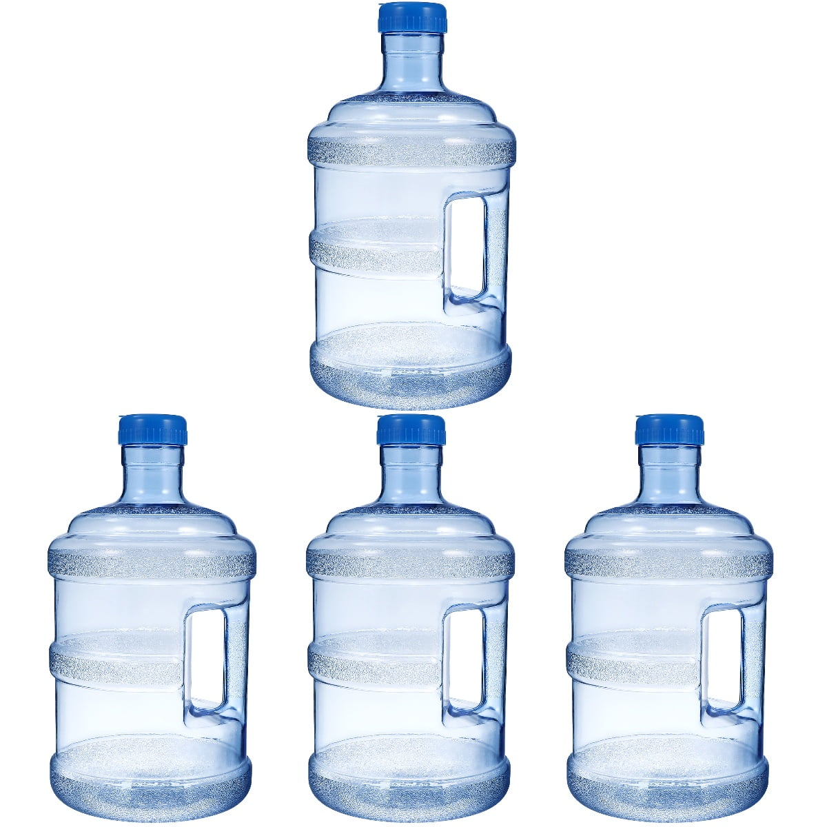 4 Set Water Storage Containers 5 Liters of Pure Water Bottle Mineral ...