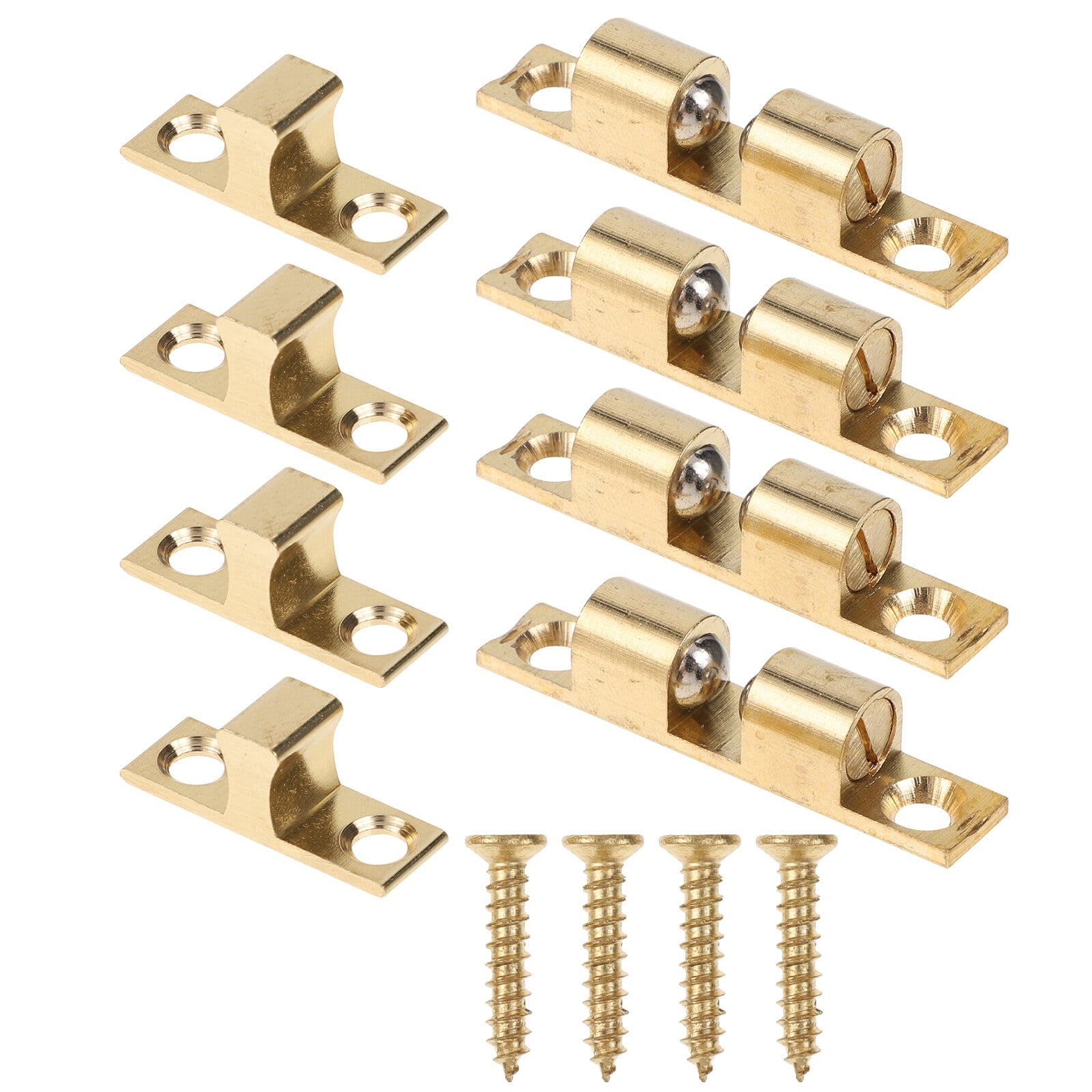 4 Sets Ball Catch with Strike Door Safety Lock Smart Golden - Walmart.com
