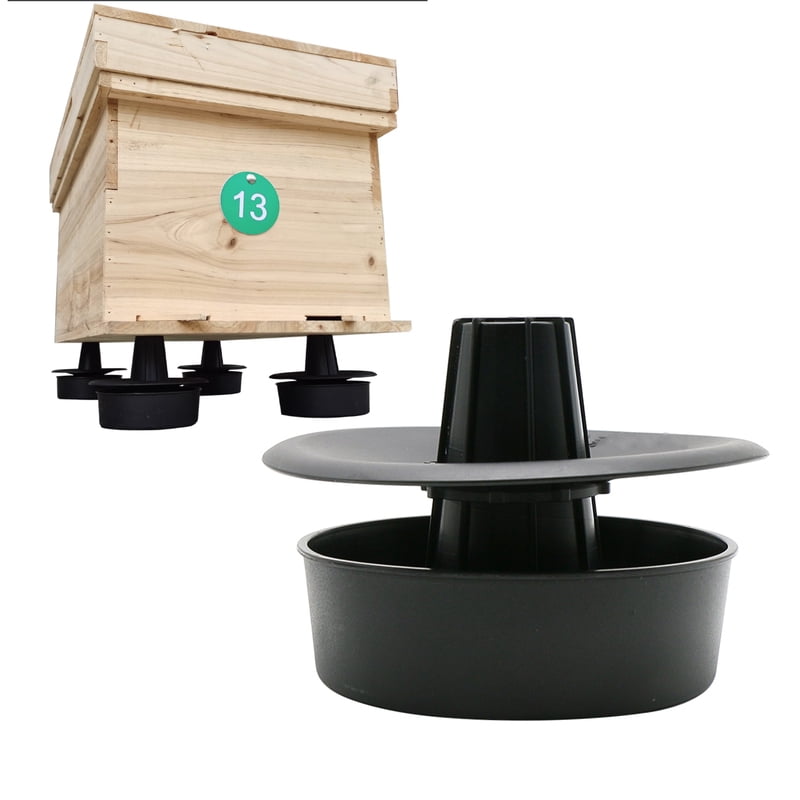 4 Sets Bee Hive Anti-ant Bracket Sink Base Tripod Heightened Waterproof ...