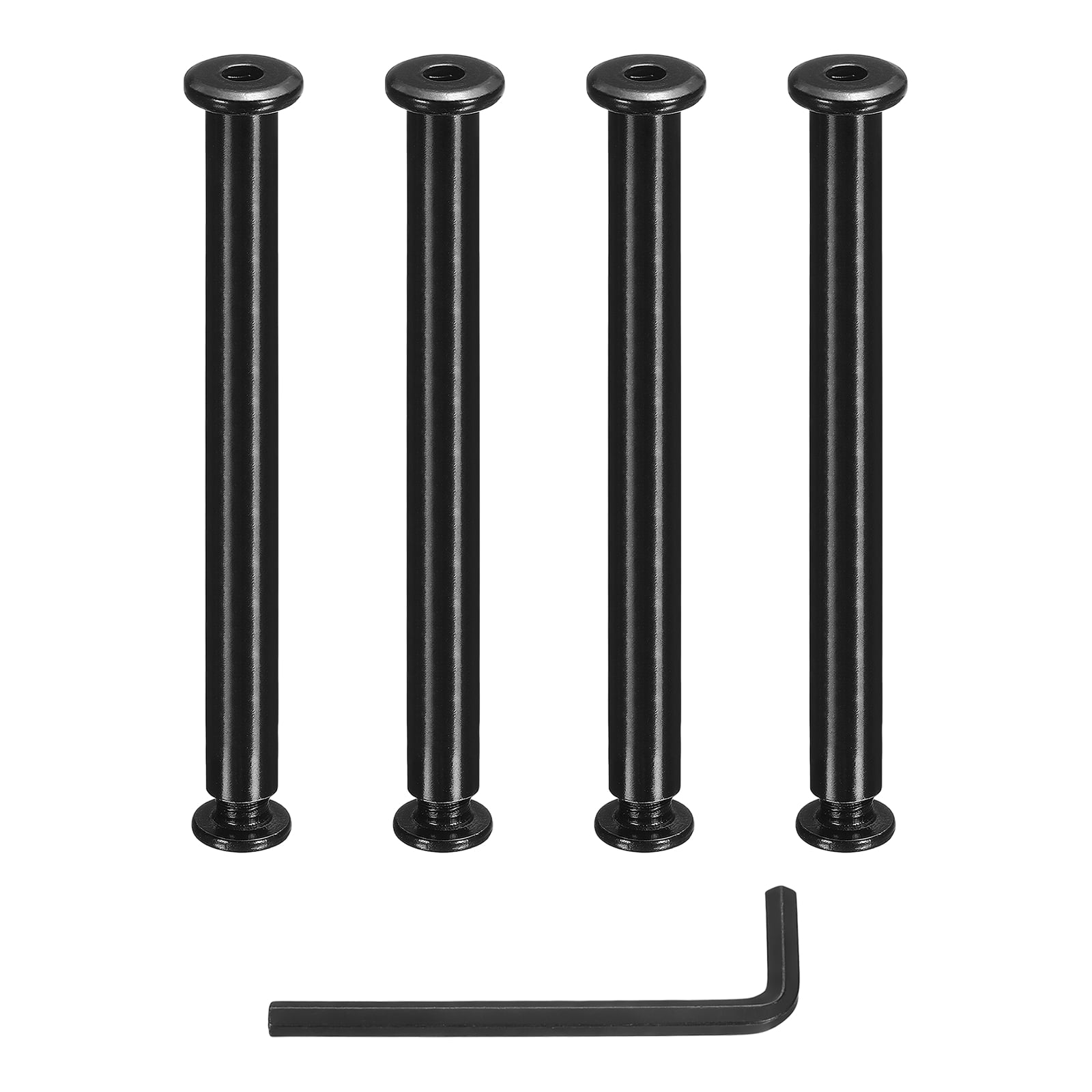 4 Sets Binding Post Screw Female M8*80*Φ10 Hex Drive Socket Cap with ...