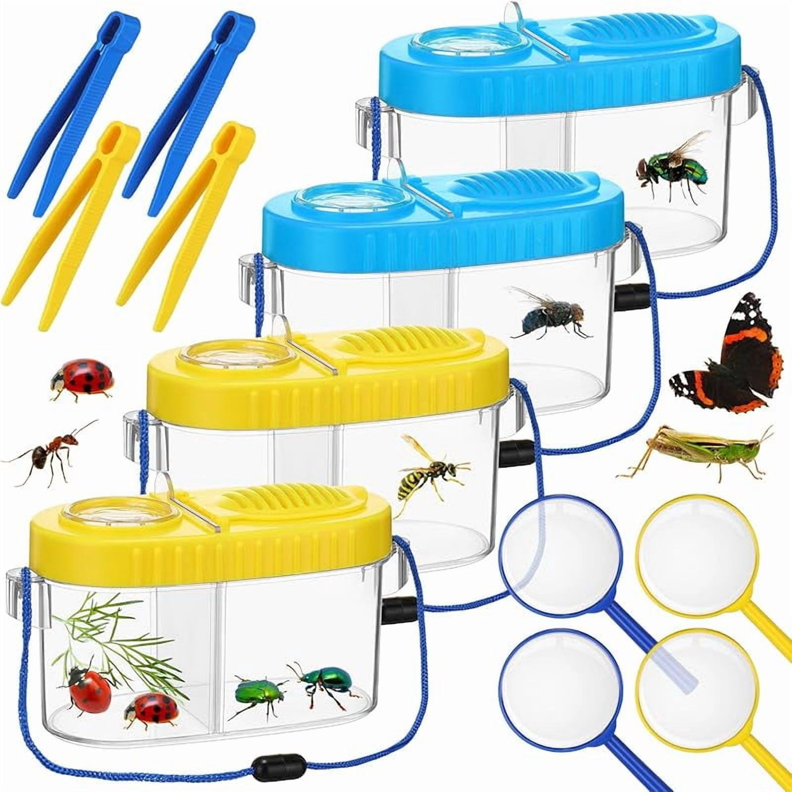4 Sets Bug Collection Kit for Kids, Explorer Outdoor Kit with Bug ...