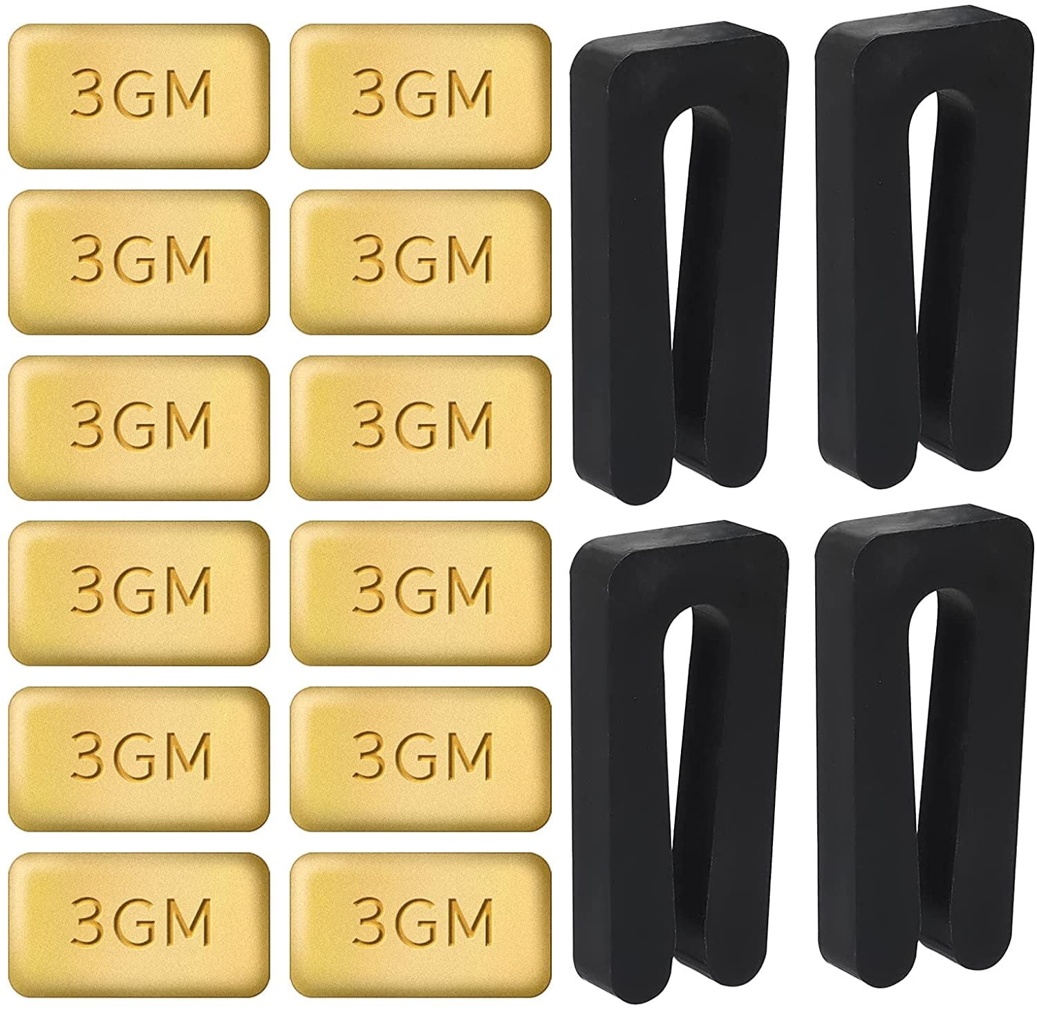 4 Sets Ceiling Fan Blade Balancing Kit Including 12pcs 3G Metal Self ...