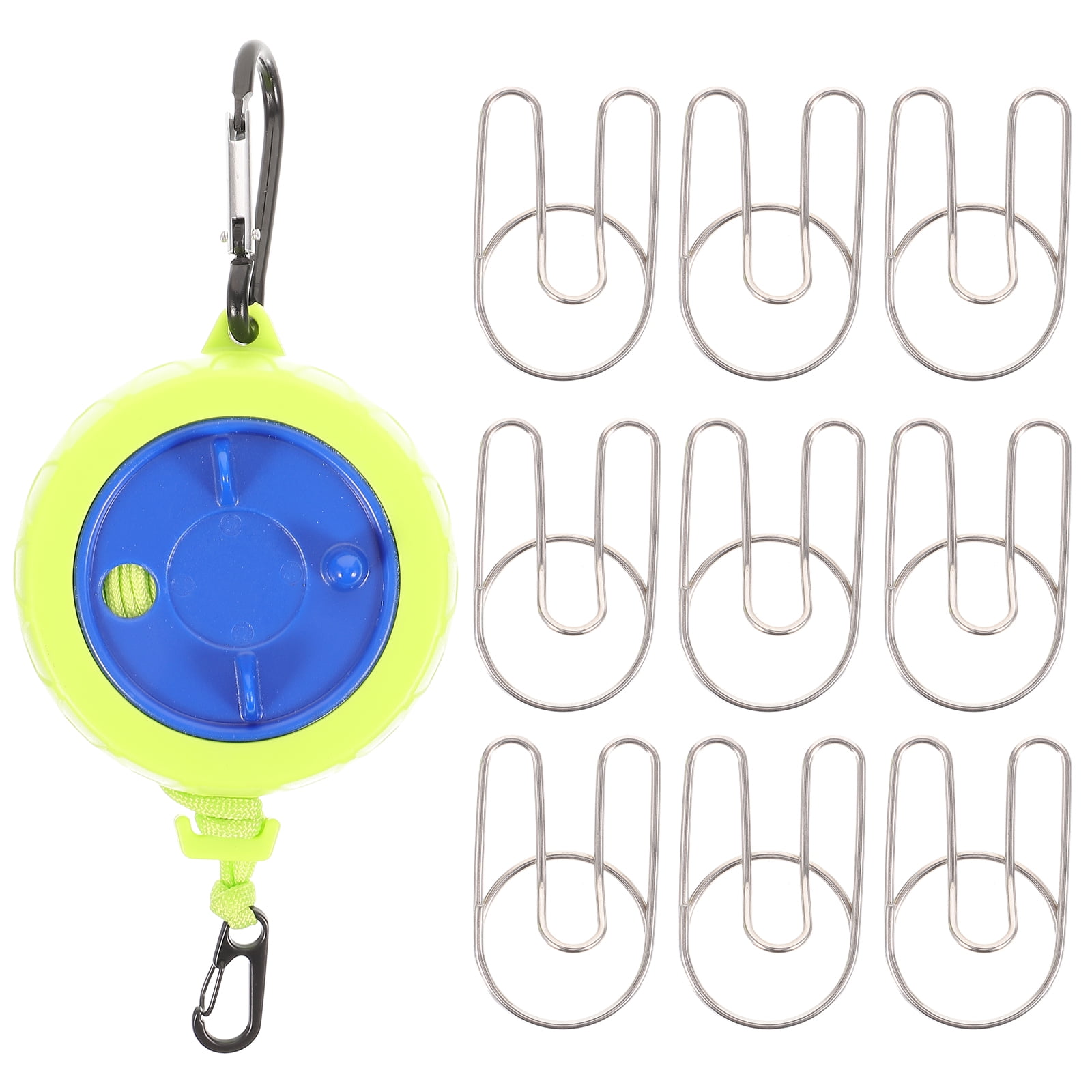 4 Sets Clothes Line Outdoor Heavy Duty Clothesline Retractable Travel ...