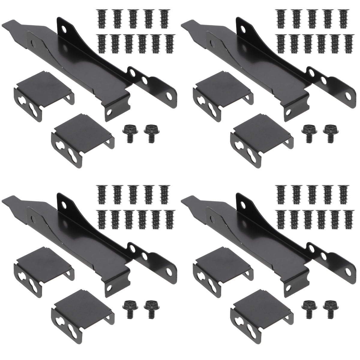 4 Sets Computer PCI Slot Holder Oscillating Fan Stands Black - Walmart.com