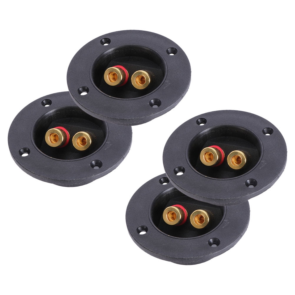 4 Sets Crimp Connectors Speaker Junction Box Square - Walmart.com