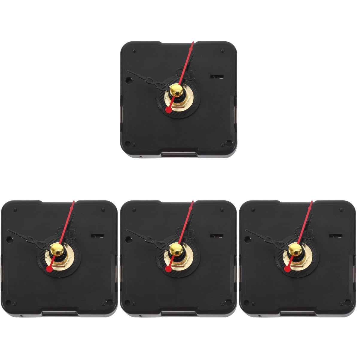 4 Sets DIY Crafts Silent Movement Acrylic Quartz Wall Clock Frameless Painting Repair Parts ...