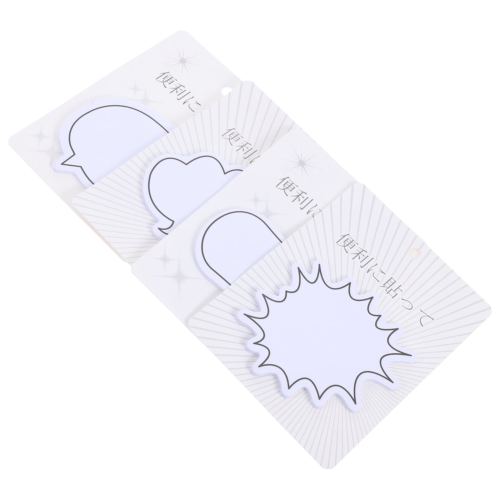 4 Sets Dialog Box Push-pull Display Cabinet Memo Stickers Japanese ...