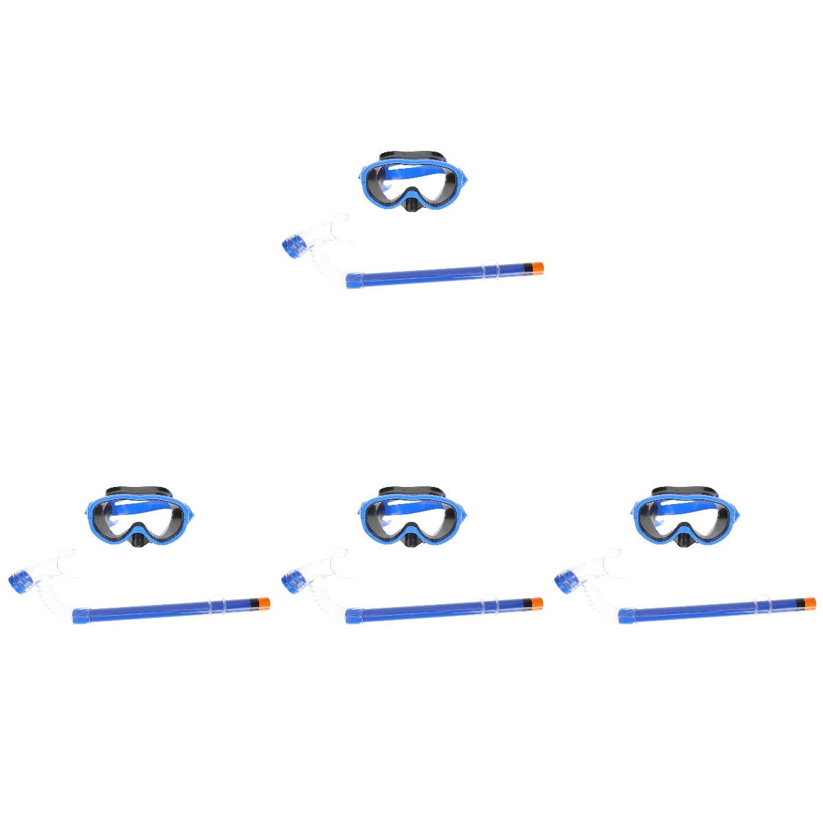 4 Sets Diving Anti- Leak Snorkeling Gear Children's Suit Kids - Walmart.com