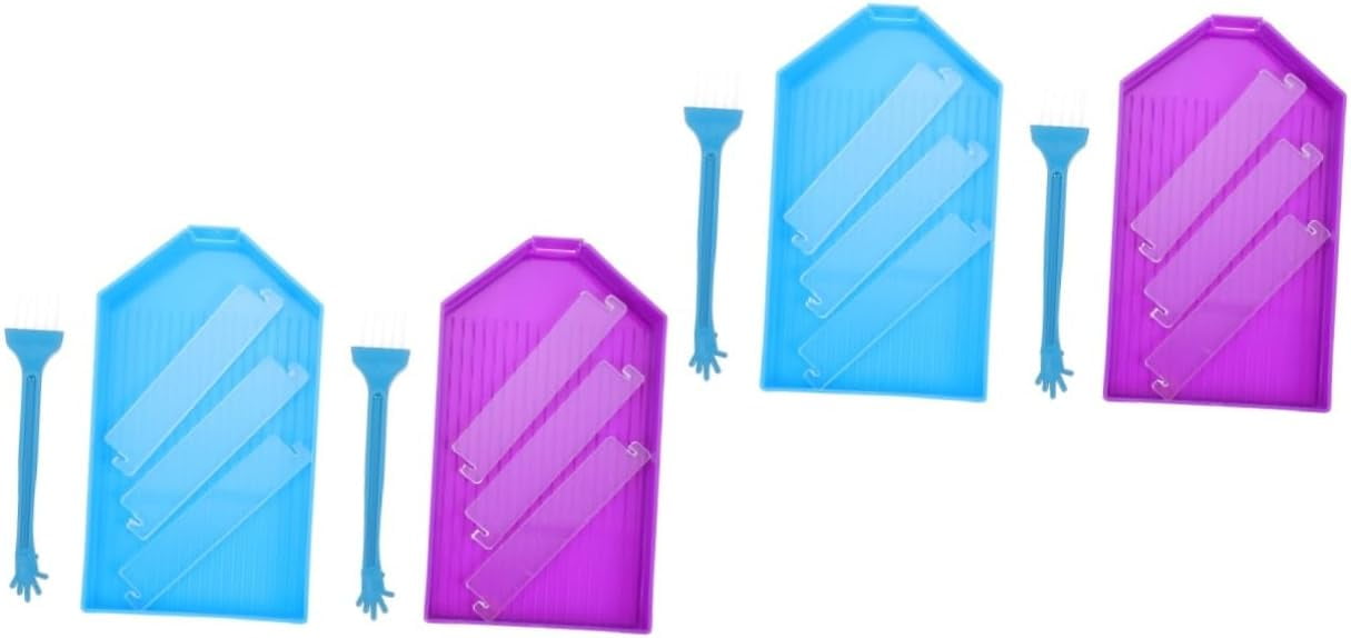 4 Sets Drill disc Bead Sorting case Dimond Picture Rhinestone Sorting ...