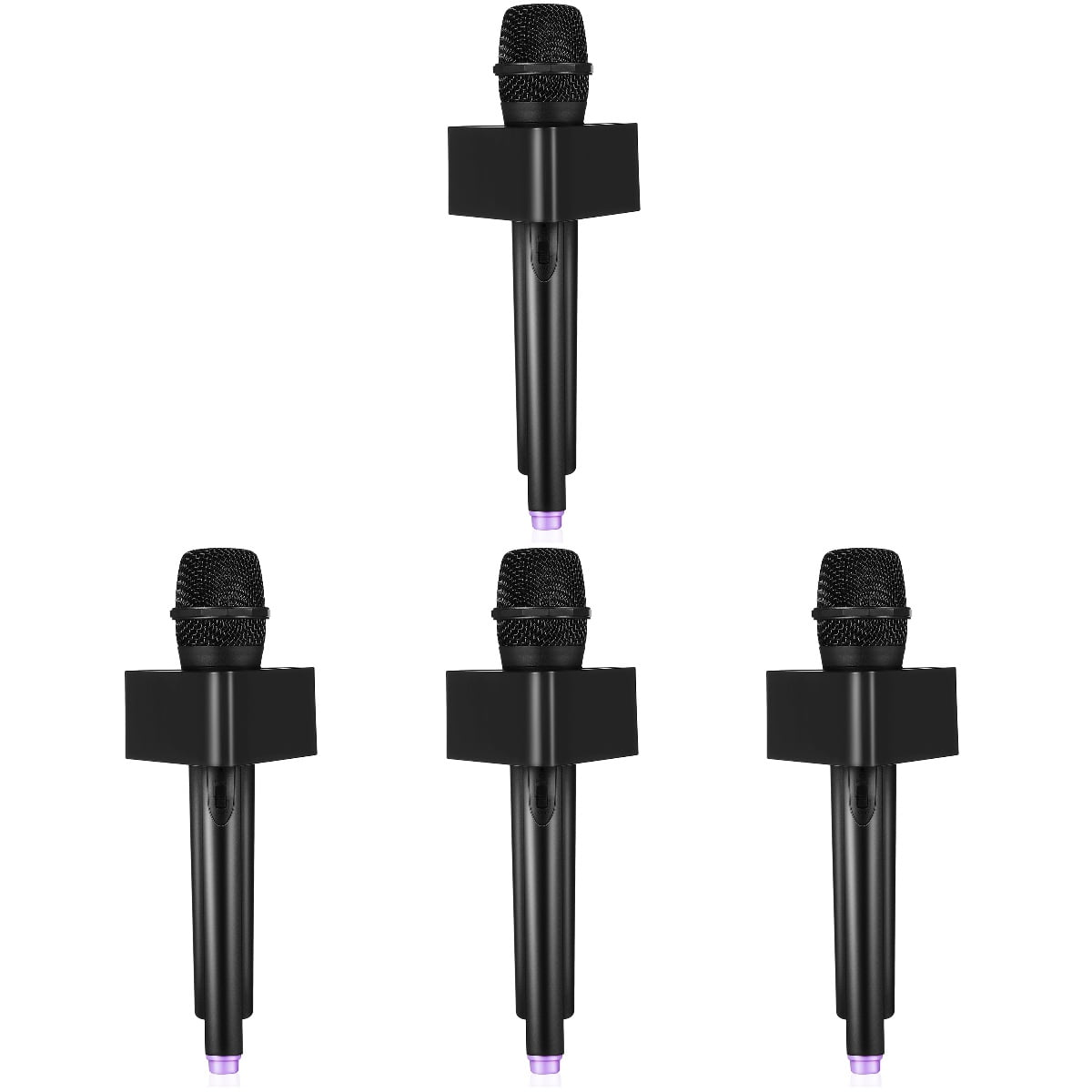 4 Sets Fake Microphone Prop Small Microphone Model Party Microphone ...