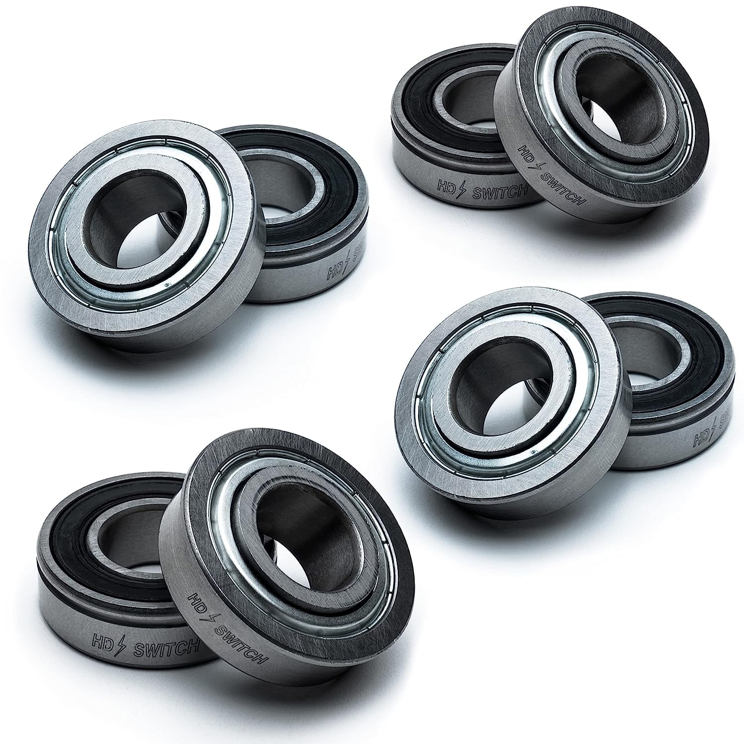 (4 Sets) Front Wheel Bearing Rebuild Kit Replaces Dixie Chopper 67205 ...