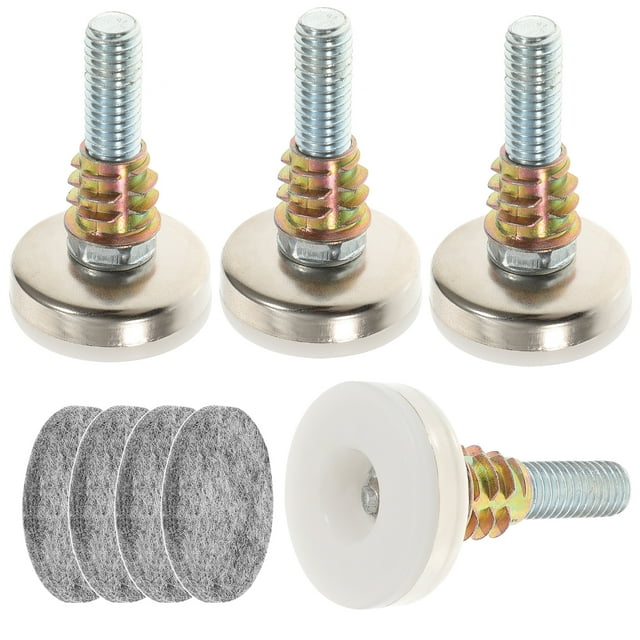 4 Sets Furniture Levelers Chair Leg Table Leveling Feet Adjustable Leg ...