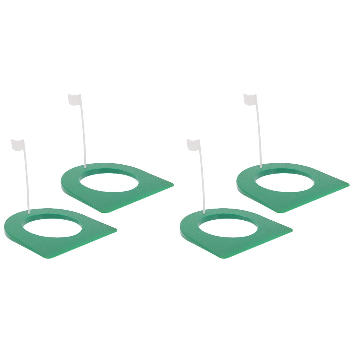 4 Sets Golfs Training Putting Cup Plastic Practice Putter Hole Practice ...