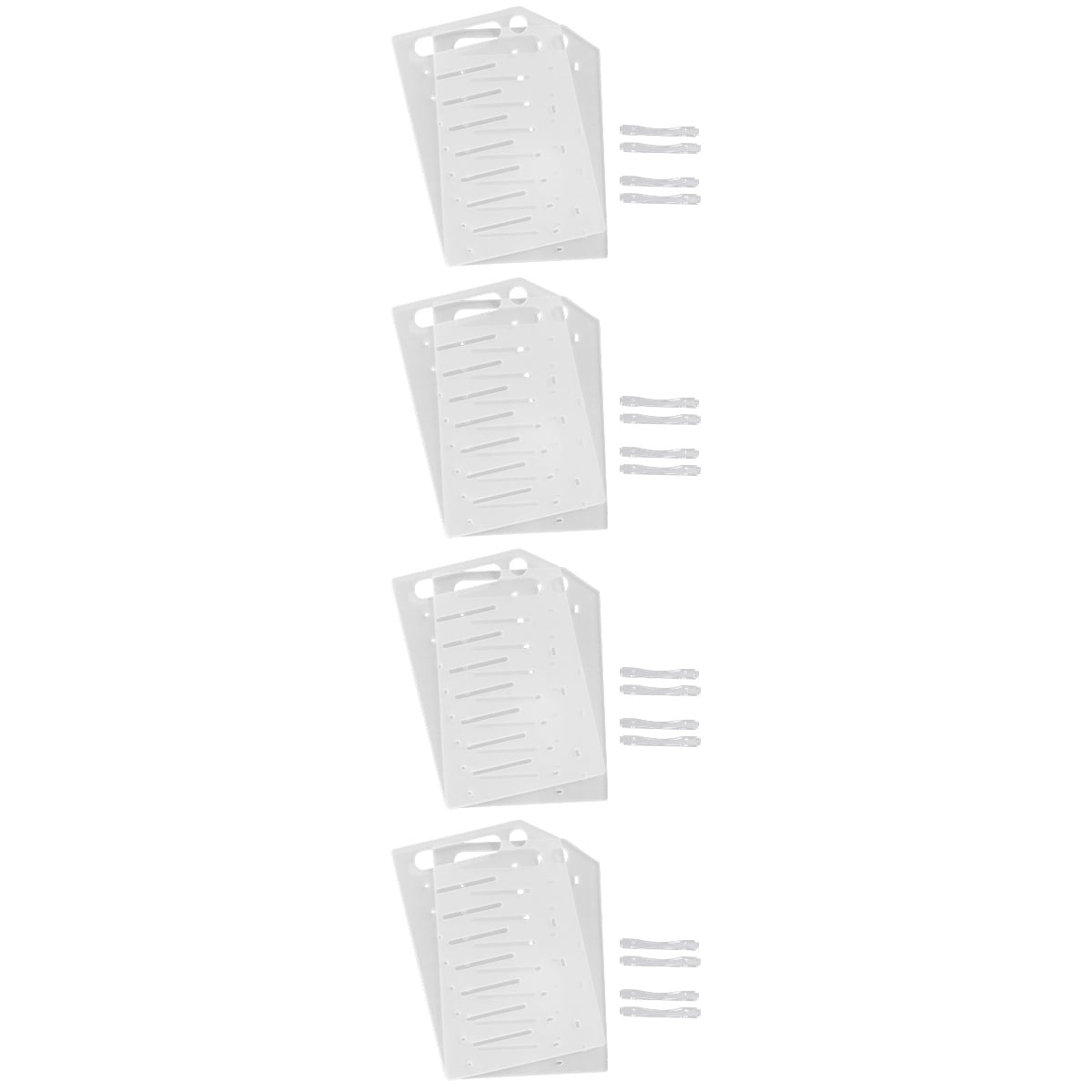 4 Sets HDD Shelf Desktop Computer Stand Hard Disk Rack USB Drives ...