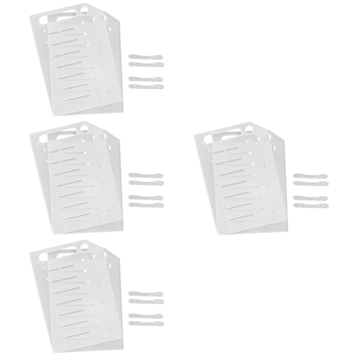 4 Sets Hard Drive Mounting Bracket Trellis Desk Computer Stand ...