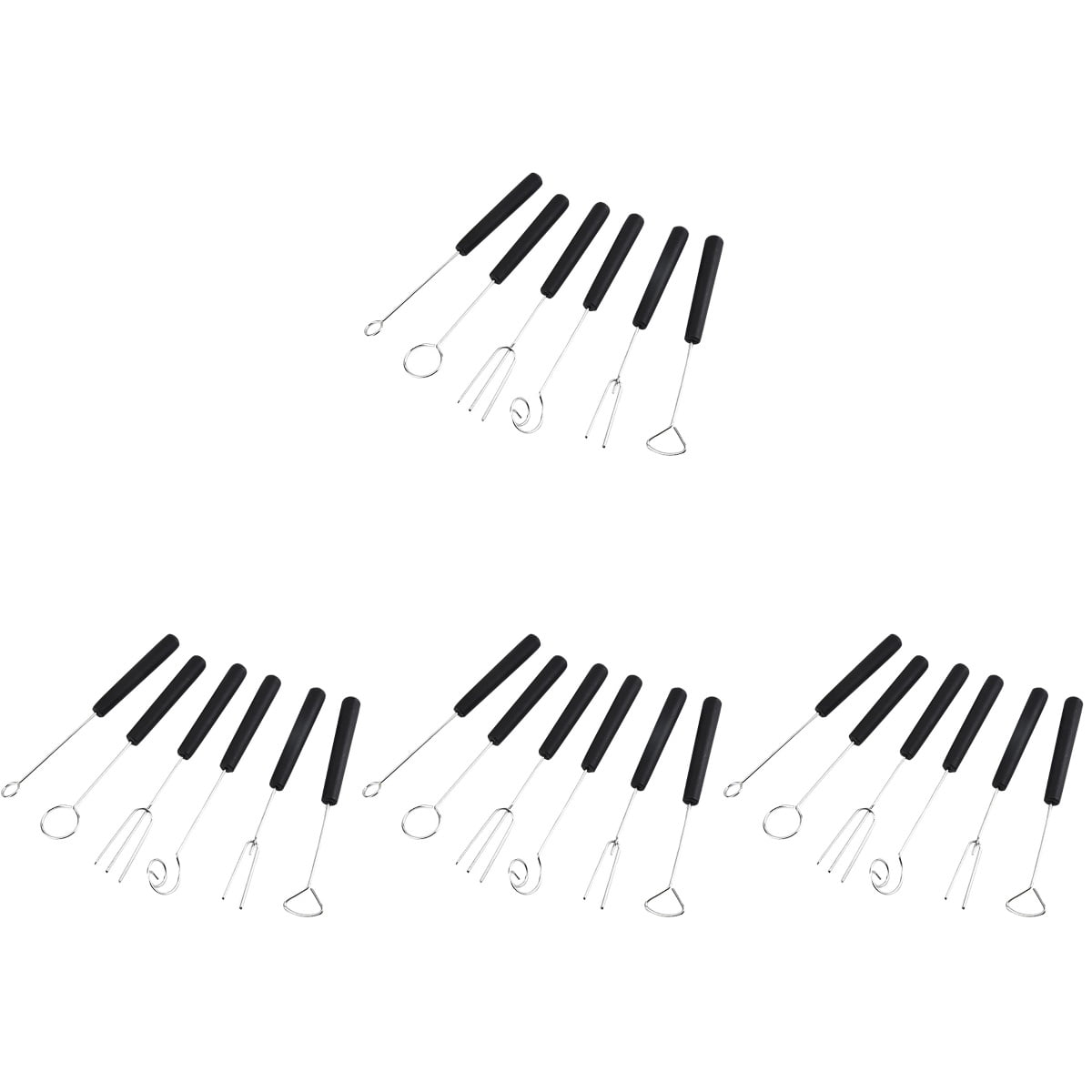 4 Sets Impregnation Stirring Tools Cake Decorating Kitchen Candy ...