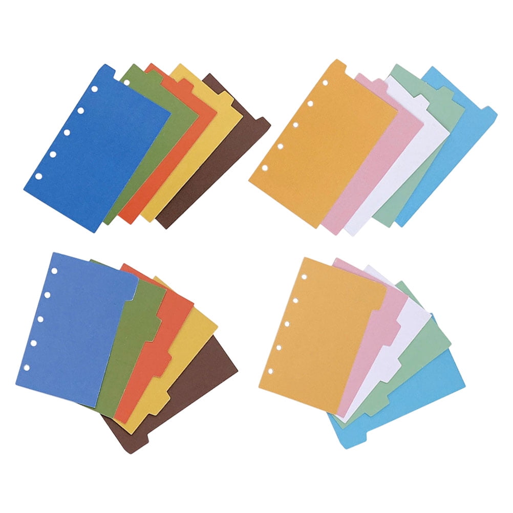 4 Sets Index Separator Page The Notebook Aesthetic Dividers Notepad ...