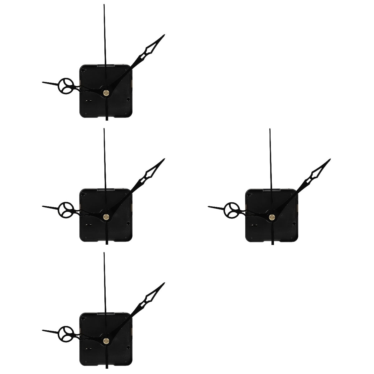 HEALEEP Clock Making Kit Black 4 Sets 12X0.6CM - Walmart.com
