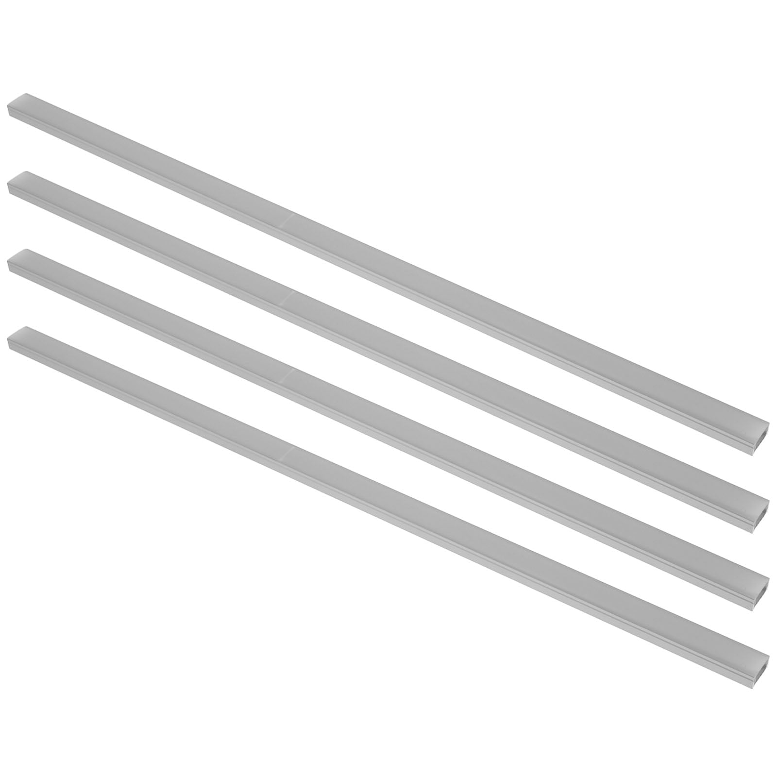 4 Sets LED Strip Diffuser LED Light Strip Channels LED Channel Diffuser ...