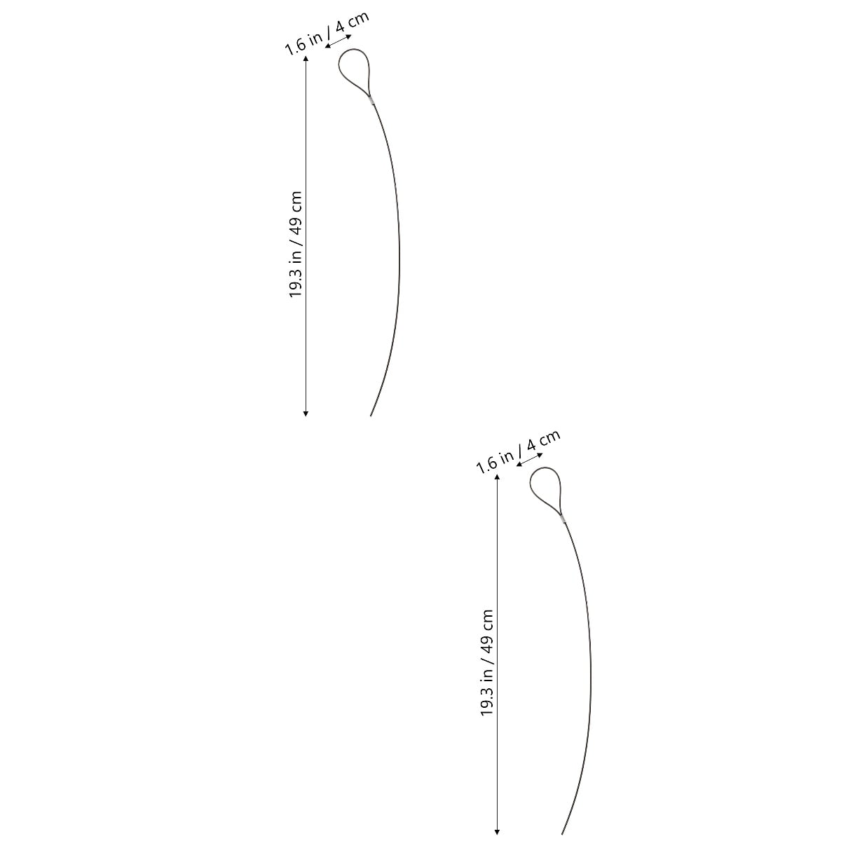4 Sets Latches Gate Cable Pull Spring with Opener Metal Fence for ...