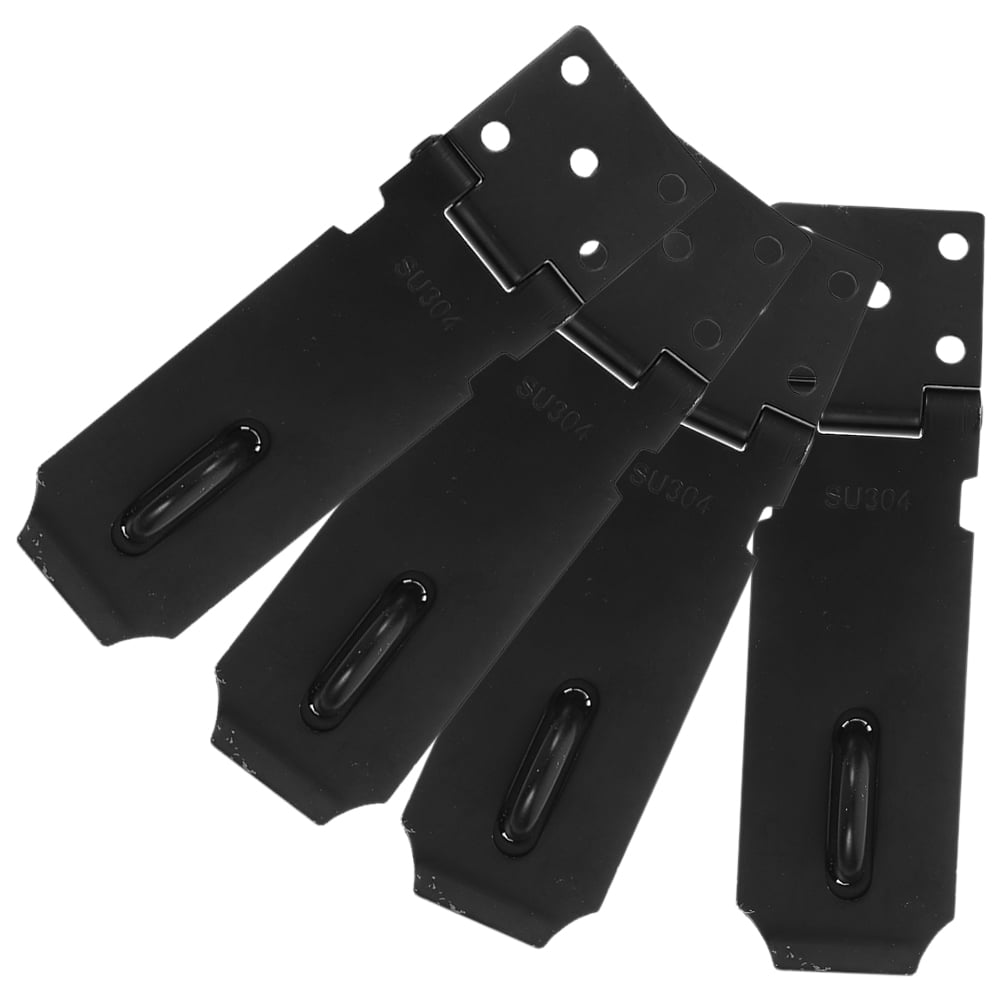 4 Sets Hasp Latch Cabinet Lock Hasp Desk Drawer Security Padlock Latch ...