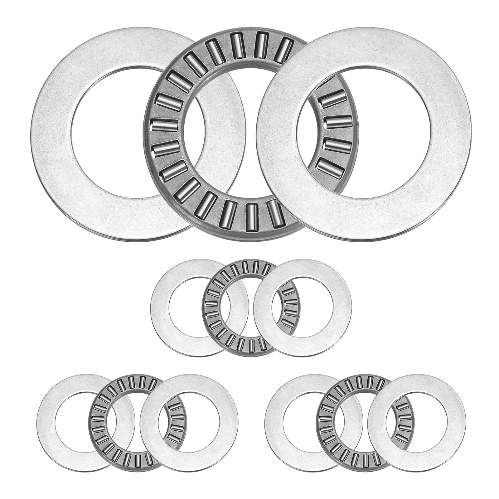 4 Sets NTA1220+2TRA Thrust Needle Roller Bearings, 3/4 x 1-1/4 x 5/64 ...