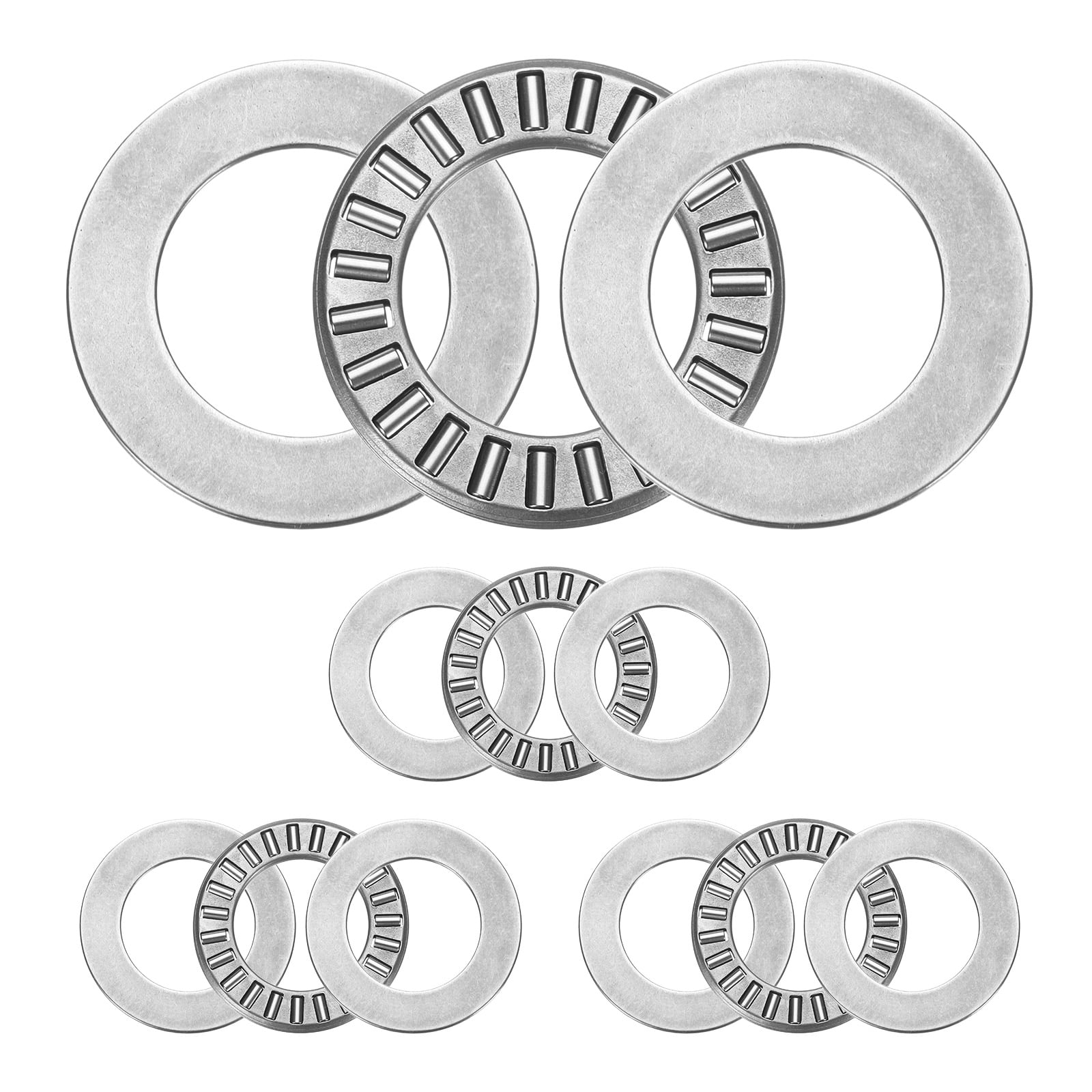 4 Sets NTA3244+2TRA Thrust Needle Roller Bearings, 2 x 2-3/4 x 5/64 ...