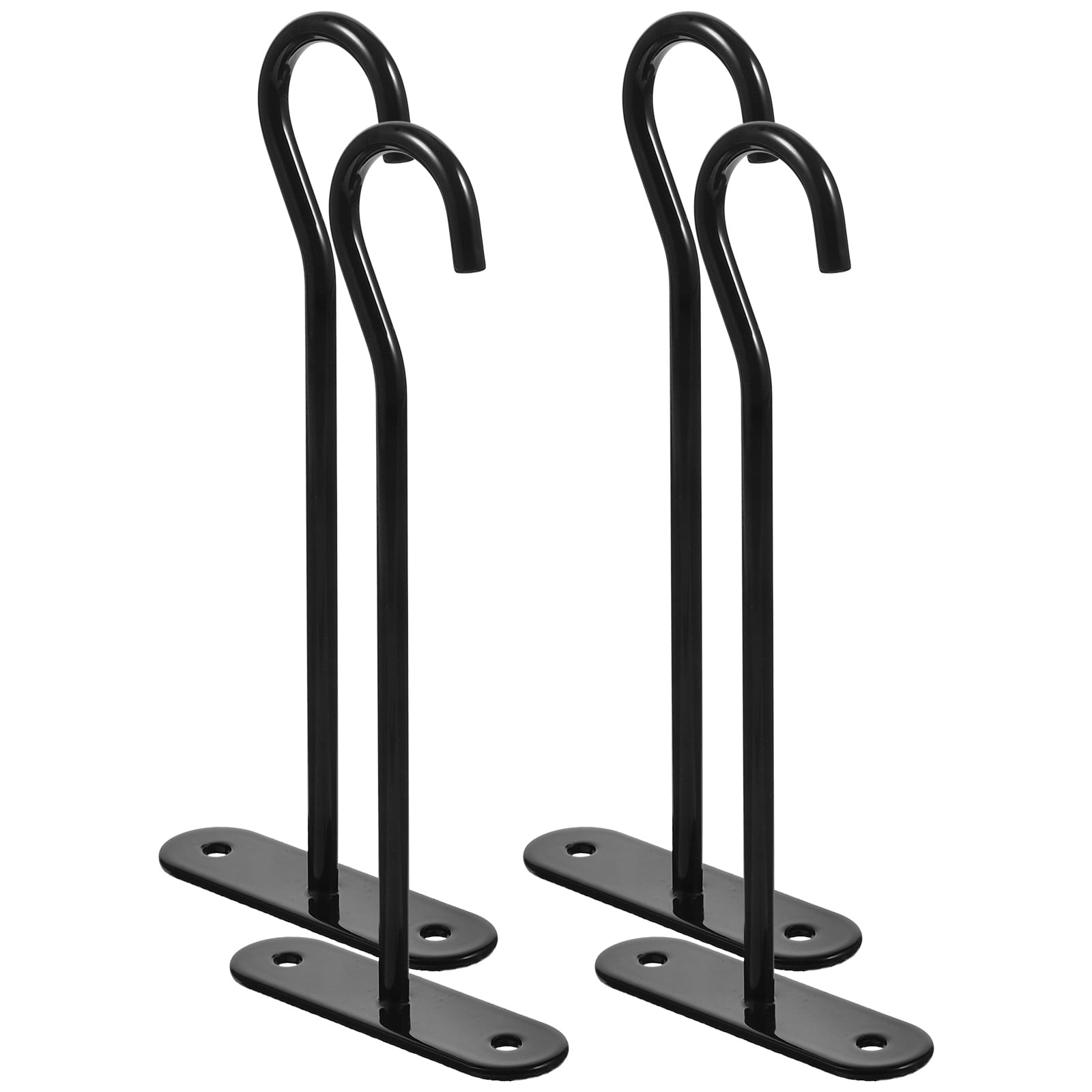 4 Sets Outdoor Hooks Hanging Plant Para De Mujer Interior Flower Basket ...