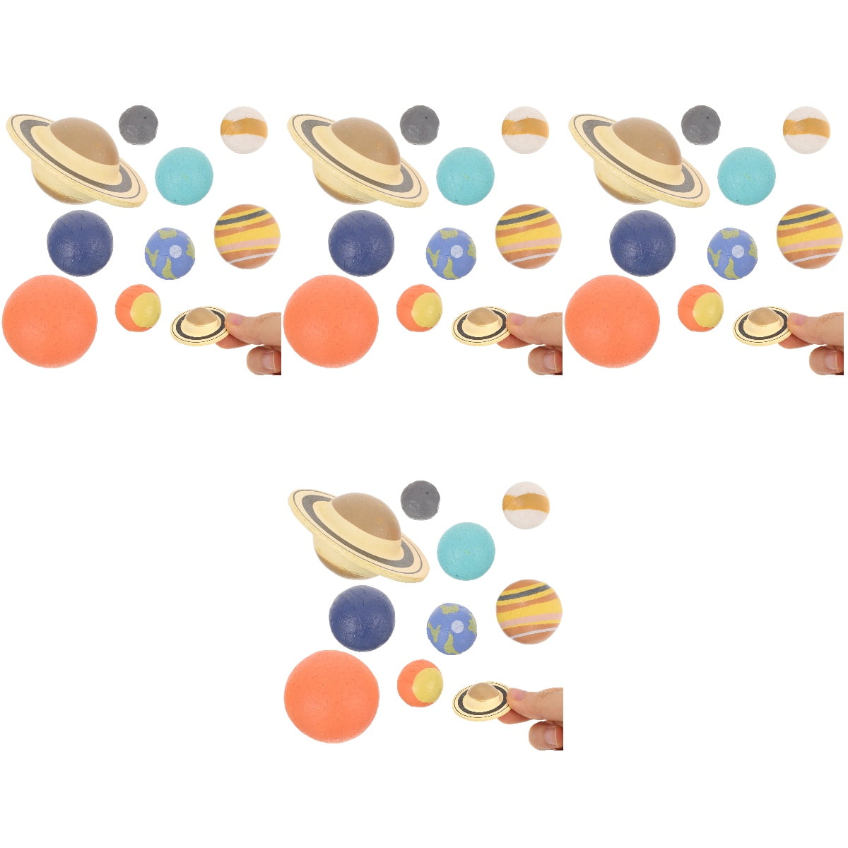 4 Sets Planet Model Kit Balls Cosmic Planetary Models Child - Walmart.com