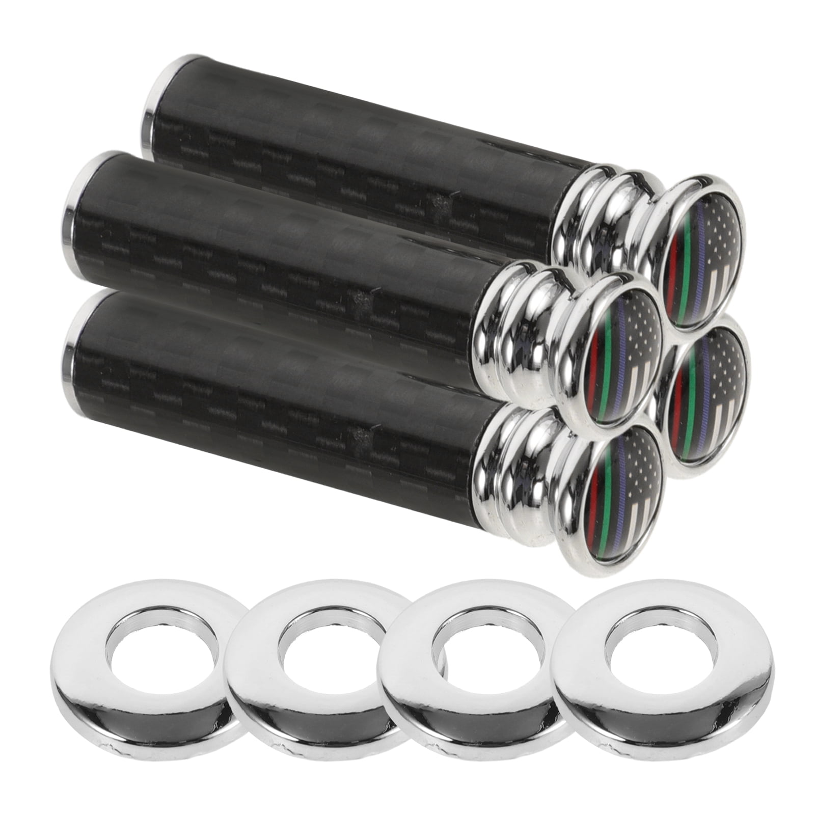 4 Sets Portable Screwdriver Carbon Fiber Door Handle - Walmart.com