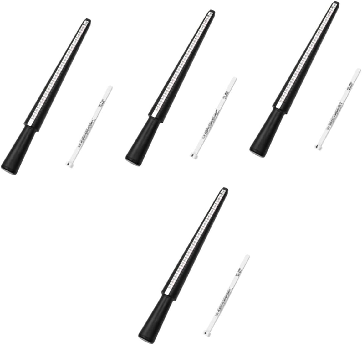 4 Sets Ring Measurement Rings Inger Gauge Ring Sizer Finger Ring ...