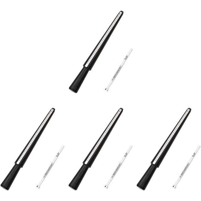 4 Sets Ring Measurement Finger Tool Ring Measuring Rod The Ring Usa ...