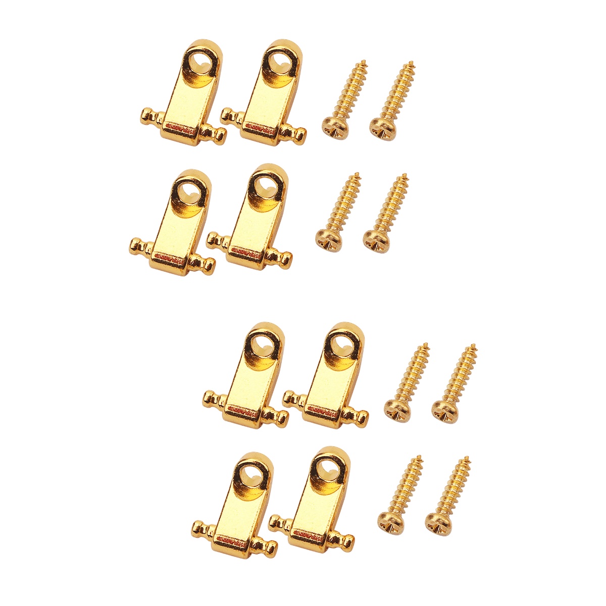 4 Sets Roller Style String Retainers Tree for Electric Guitar Mounting ...