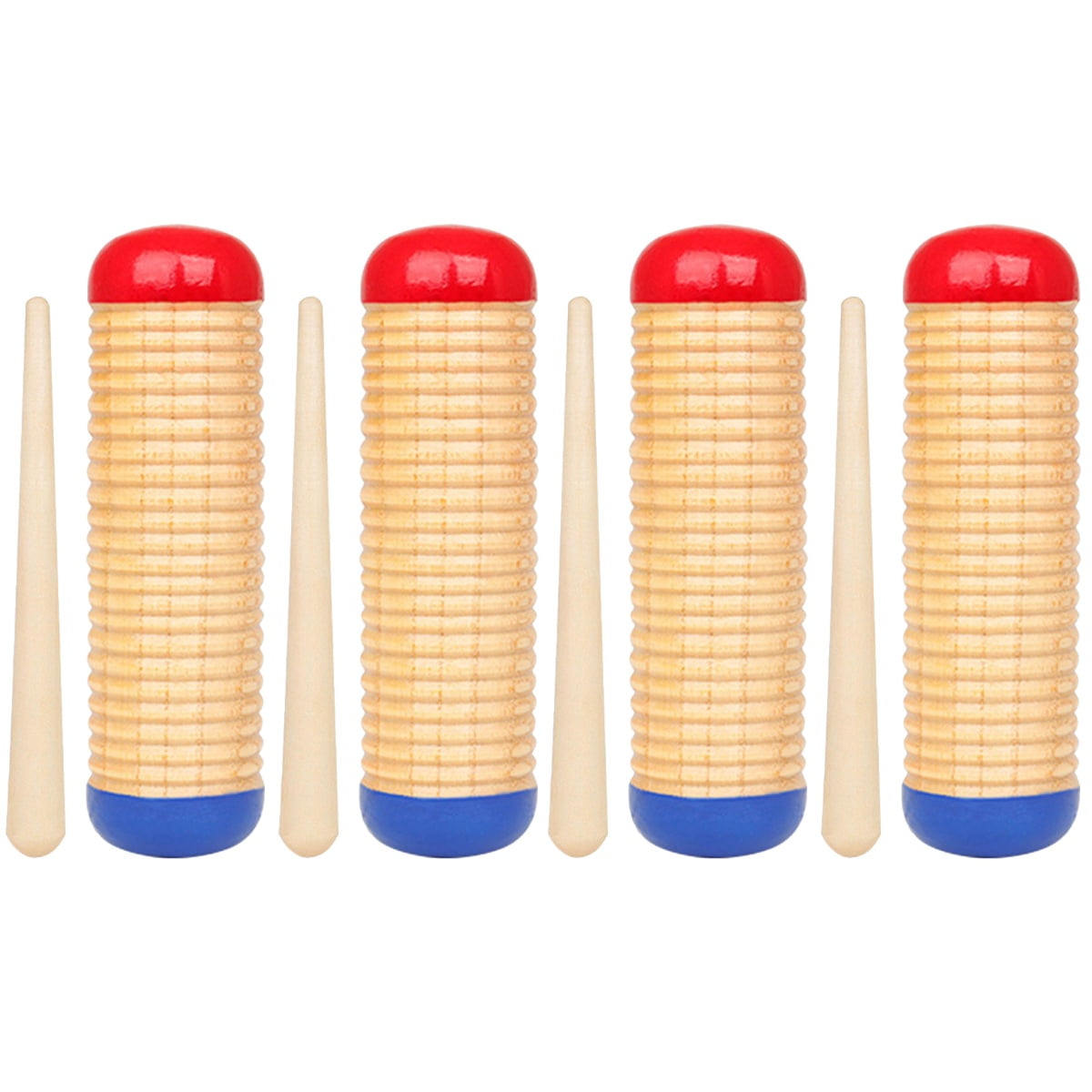 4 Sets Sand Instrument Ukulele Finger Shaker Rhythm Multi Function Tool ...