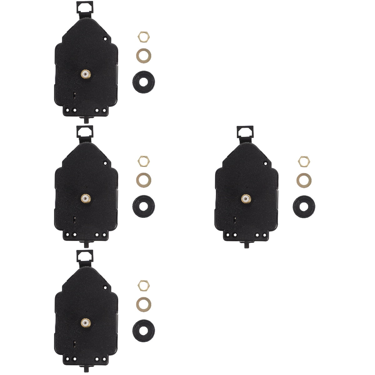 4 Sets Silent Clock Replacement Mechanism Pendulum Swing Movement for ...