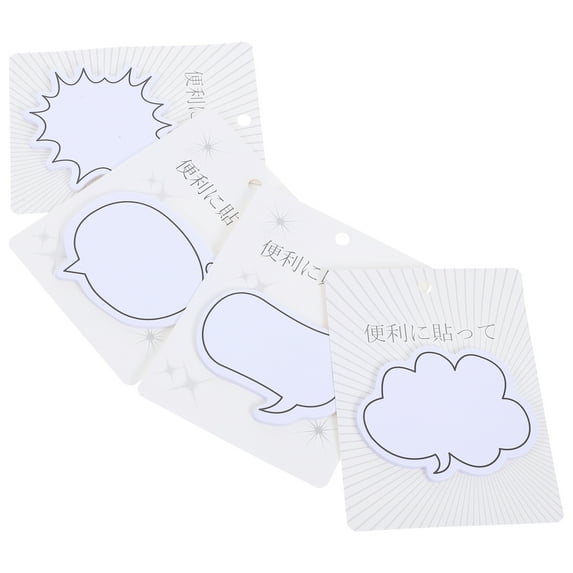 4 Sets Simple Stickers Hand Account Dialog Box - Walmart.com