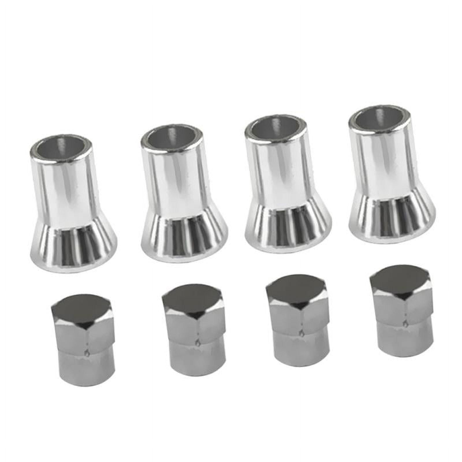 4 Sets TPMS Tire Valve Stem Caps & Sleeve Covers for American Cars And ...