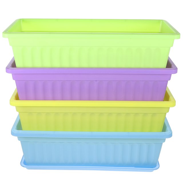 4 Sets Terrarium Liners Window Flower Box Planter - Walmart.com